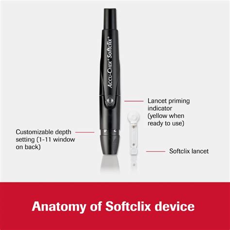Accu Chek Softclix Lancing Device Diabetic Mall