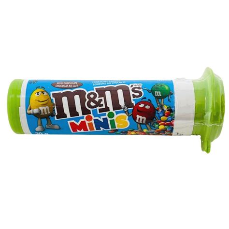 Mandms Minis Milk Chocolate Candies Tube 30g Candy Funhouse Candy