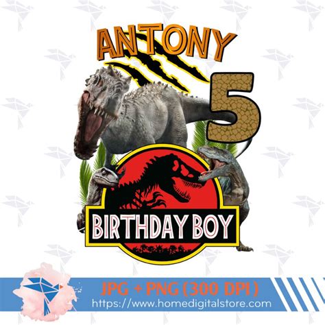 Birthday Boy Jurassic Park Png 