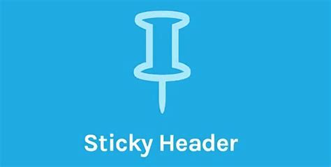 Oceanwp Sticky Header