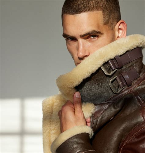 B 3 Flight Jacket Sheepskin Leather Avi Leather