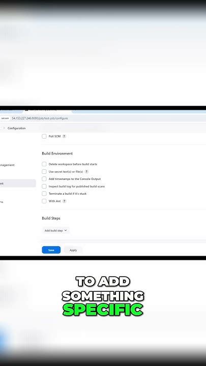Creating Build Steps Using Shell Script Technicadopro Jenkins Youtube
