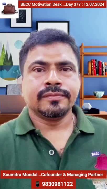 Soumitra Mondal On Linkedin Our Thinking Determines Our Actions And Our Actions Determine How Others