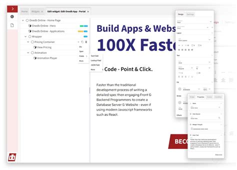 Onedb On Linkedin Onedb Crm Also Includes A Powerful No Code App