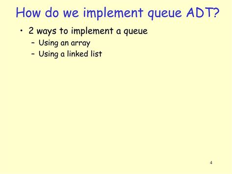 Ppt Queues Chapter 3 Powerpoint Presentation Free Download Id5188581