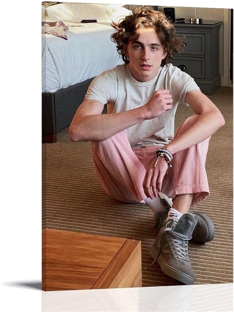 Esentl Timothee Chalamet Movie Star Poster Picture Print