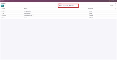 How To Configure Search View And Filters Group By In Odoo 16