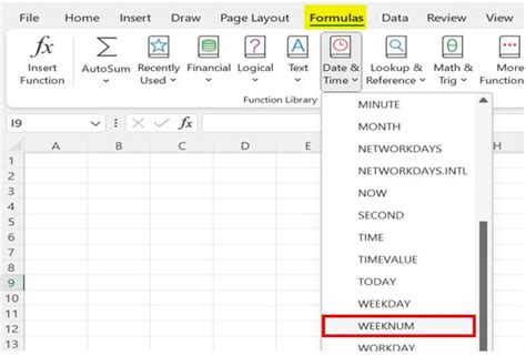 Week Number In Excel What Is It Formula Examples Template