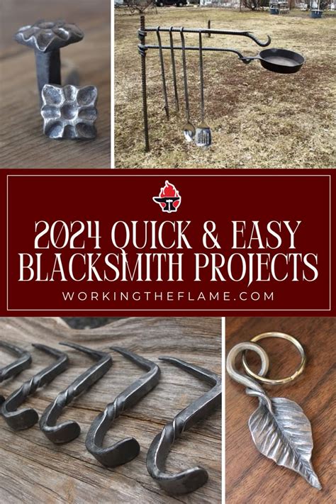 Blacksmithing Essentials: 12 Quick & Easy Projects for Beginners [With Step-by-Step Videos] in ...
