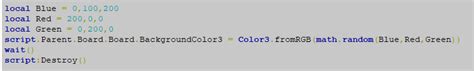How Do I Make A Randomized Surfacegui Backgroundcolor3 Scripting Support Developer Forum