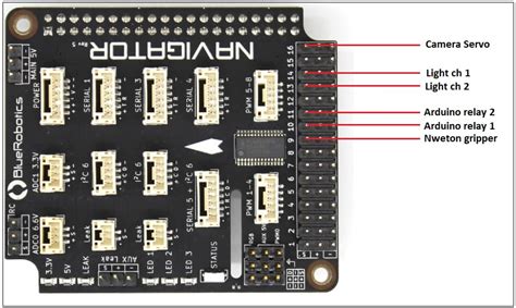Navigator How To Set Up Pins To Control Arduino Relay And Extra Motor With Navigator Blueos