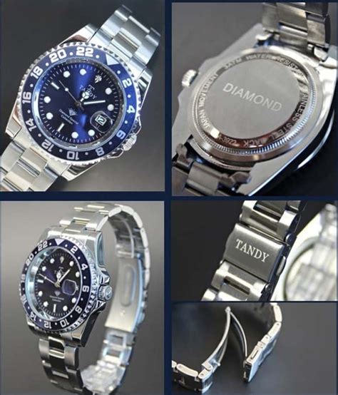 탠디 정품 다이아몬드 남녀공용 커플 메탈 손목 시계 헬로마켓