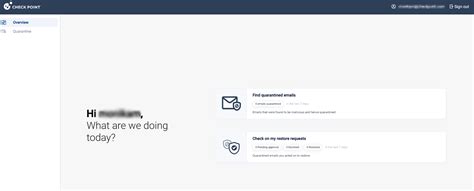 Email Security Portal