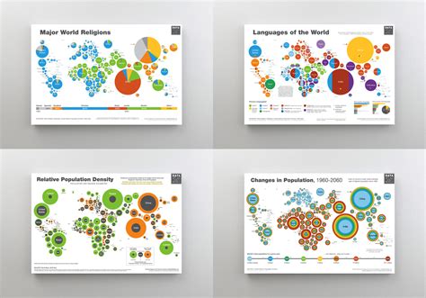 Data Atlas Of The World Book And Posters
