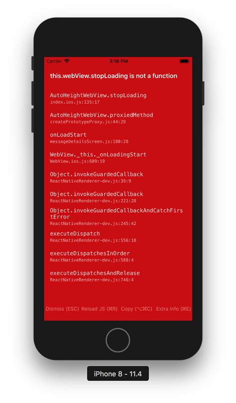 StopLoading Is Not A Function Issue Iou React Native Autoheight Webview GitHub