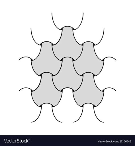 Grid Canvas Art Pattern Texture Element Royalty Free Vector