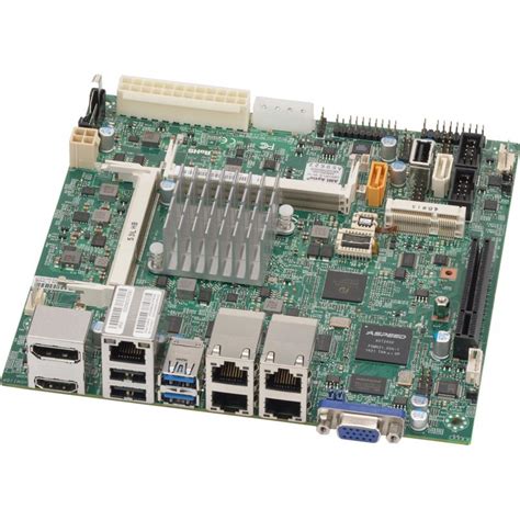 Supermicro X11sba Ln4f Motherboard Mini Itx Intel Pentium N3700 Soc System On Chip Socket