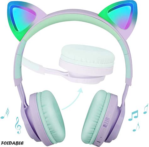 15 Best Cat Ear Headphones Of 2021 For Cat Lovers Wired Bluetooth