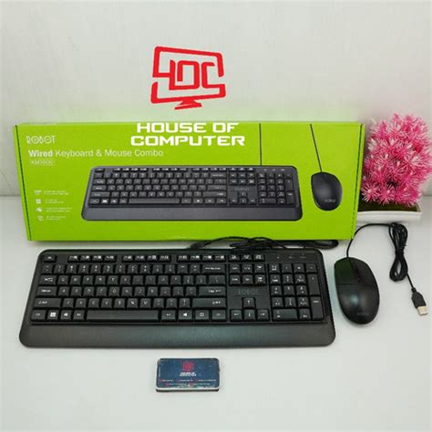 Jual Keyboard Mouse Robot Km2600 Usb Set Combo Kota Banjarmasin House Of Computer Tokopedia