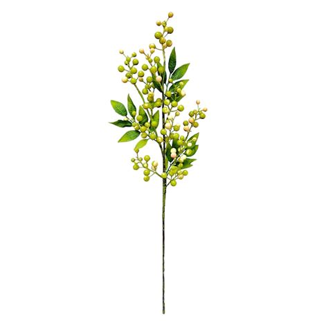 Green Berries Floral Stem 29