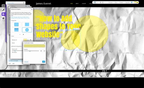 HTML5 Tips How To Add Shapes To Your Website