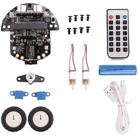 W7robot Programmable Robotic Kit Based On Bbc Microbit V2 And V1 For Stem Coding Education With