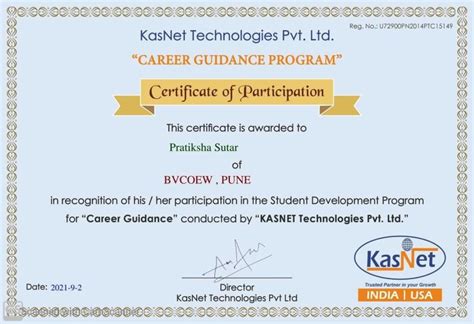 Pratiksha Sutar On Linkedin Career Guidance Program