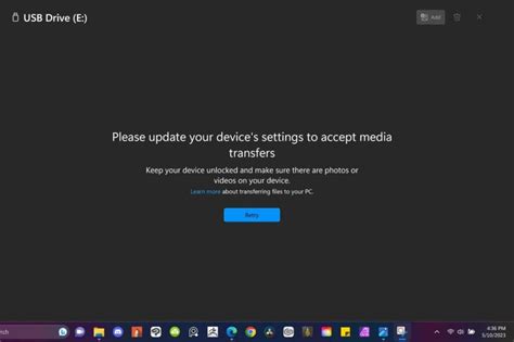 Fix Please Update Your Device Settings To Accept Media Files