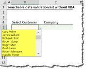 Searchable Drop Down List In Excel With FILTER Function Xelplus Leila Gharani