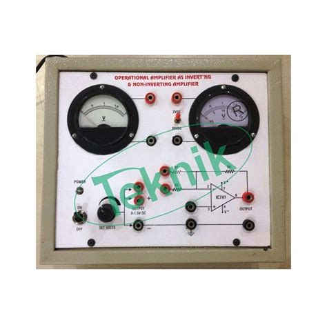 Operational Amplifier As Inverting Non Inverting Unity Gain Amplifier Frequency Response