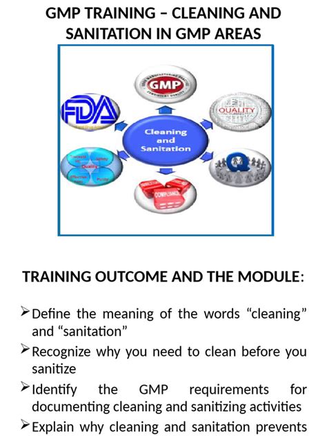 Gmp Training Cleaning And Sanitation In Gmp Pdf Disinfectant