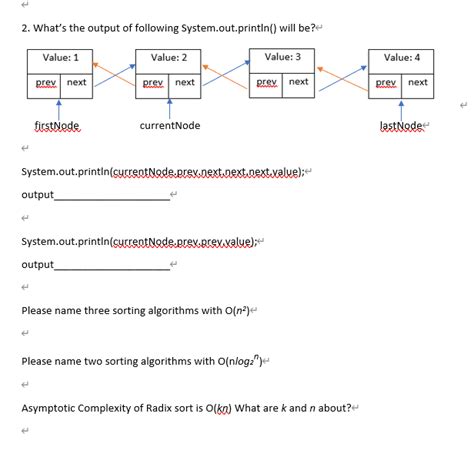 Solved What S The Output Of Following Chegg Com