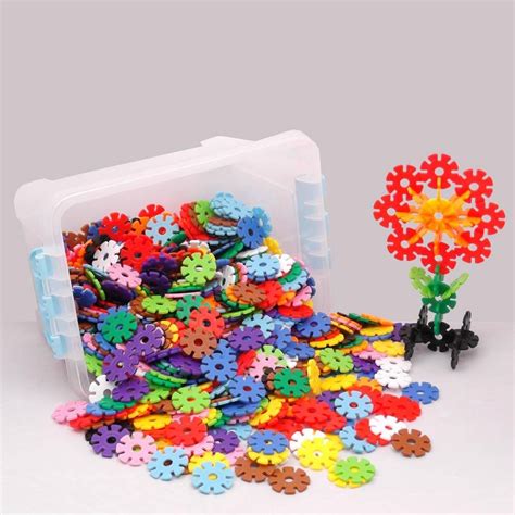 Snowflake Connectors 32mm 820pce Ozzy Educational Toys