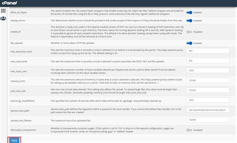 how do i use the multiphp ini editor in cpanel knowledgebase prostack