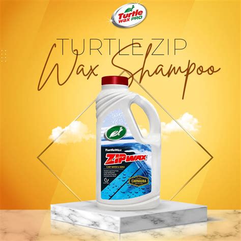 Turtle Zip Wax Shampoo 53359 1000 Ml Car Shampoo Cleaning Agent