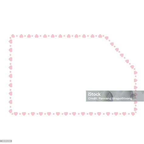 자르기 단일 코너 사각형 모양 프레임 꽃 테두리 꽃 벡터 귀엽다 핑크 파스텔 장식 사랑 0명에 대한 스톡 벡터 아트 및 기타 이미지 0명 결혼식 귀여운 Istock