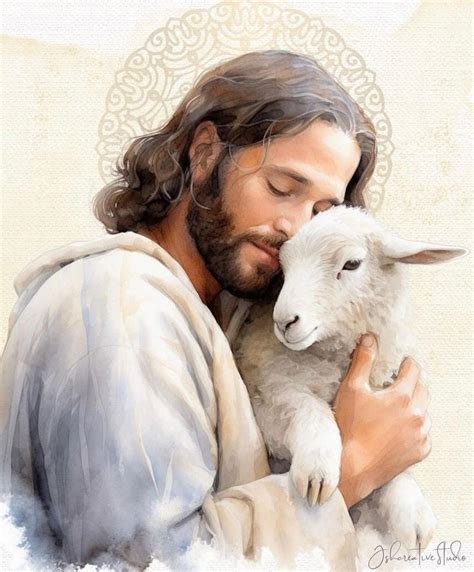 Pin On Inspiring Images The Good Shepherd Jesus Art Pictures Of