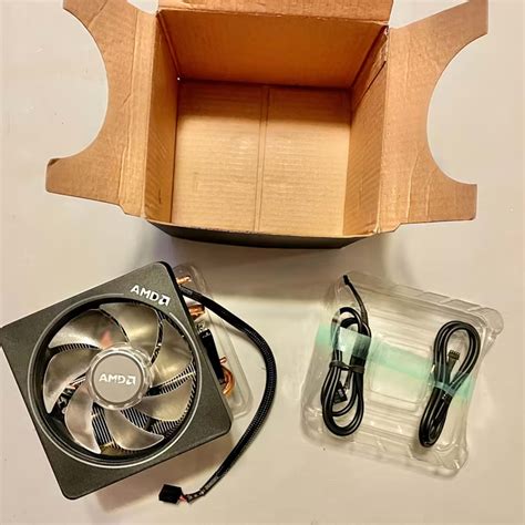 Amd Wraith Prism Led Rgb Cooler Fan Used Like New Jawa