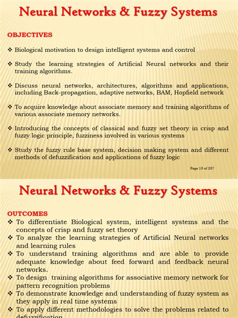 Neural Networks And Fuzzy Systems Pdf Fuzzy Logic Artificial Intelligence