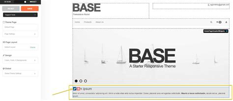 Add A Custom Html Widget To A Theme Knowledge Center