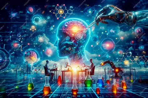 premium ai image artificial intelligence transforming a futuristic