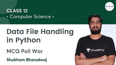 Mcq Poll War Data File Handling In Python Class 12 Computer Science Shubham Bharadwaj
