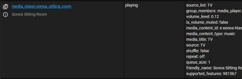 Sonos media_player stays on 'playing' when TV is turned off · Issue ...