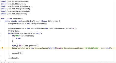 Java实现udp网络编程：创建简单聊天室 Csdn博客