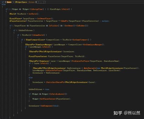 ue5 widgetcomponent 分析 知乎
