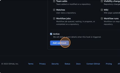 Github Webhook Roostai