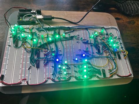 How To Turn Off Many Leds Controlled By 74hc595 With A Transitor Leds And Multiplexing