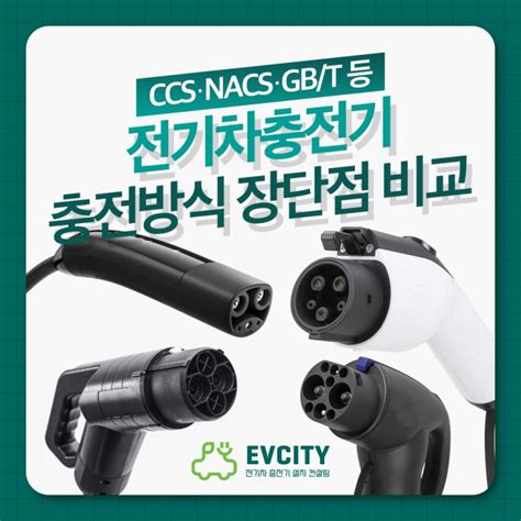전기차충전기 충전방식 장단점 비교현대기아차 Ccs테슬라 Nacs일본차 Chademo 중국차 Gbt 등 네이버 블로그