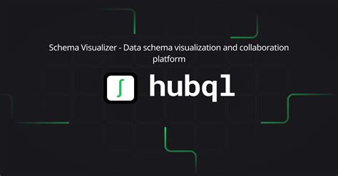 Schema Visualizer Data Schema Visualization And Collaboration Platform