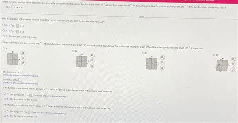 solved for the following function defined that is